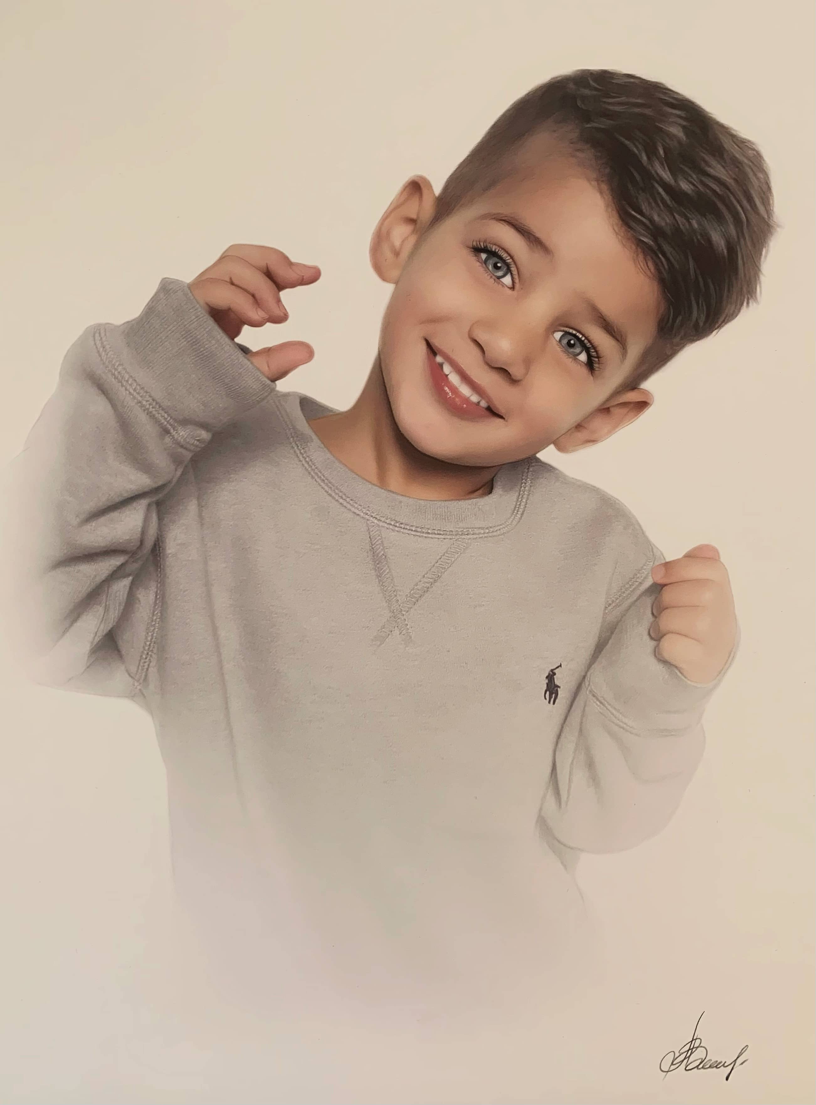 Portrait Drawing No:2 by Alena Litvin » ART GALLERY