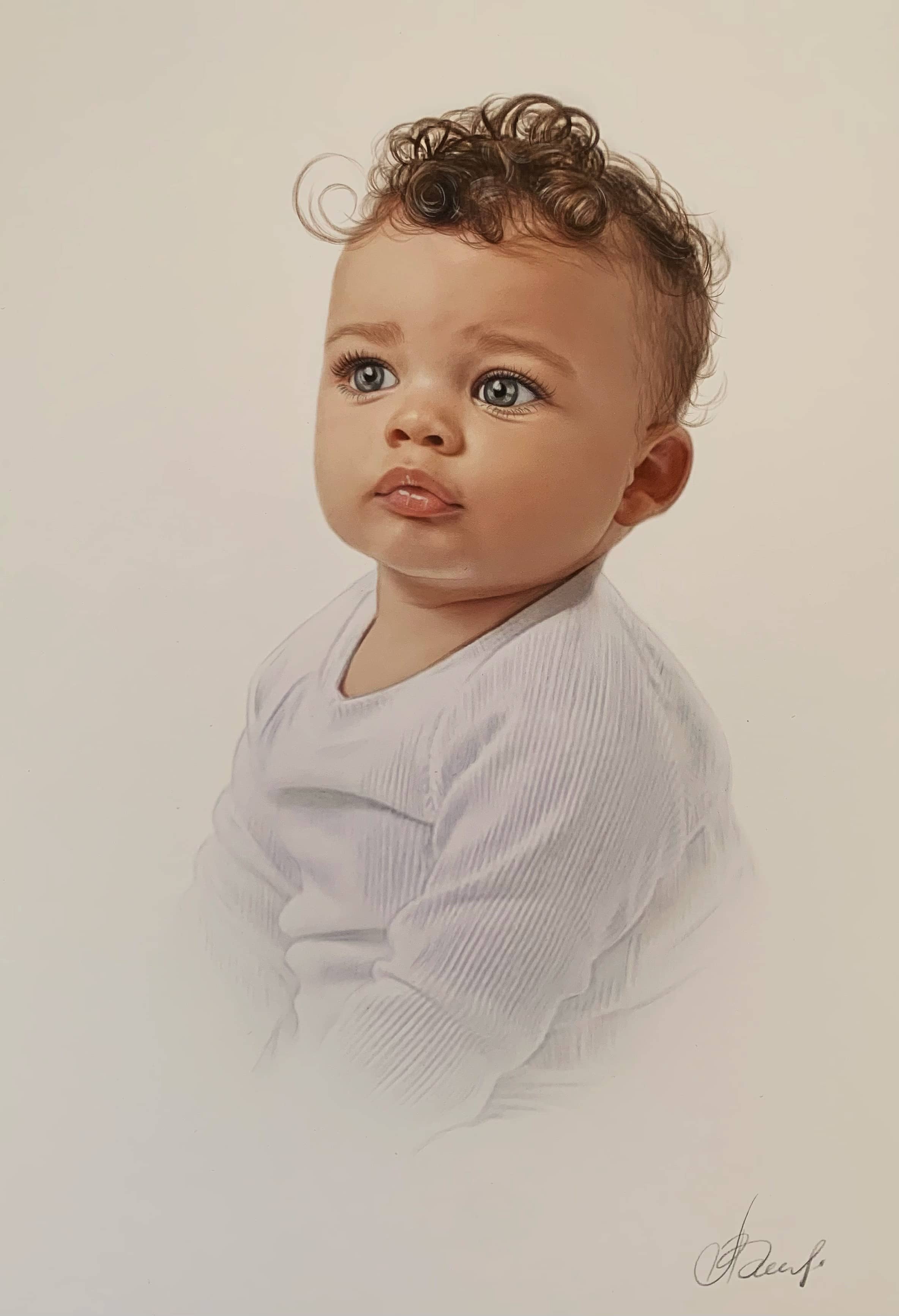 Portrait Drawing No:6 by Alena Litvin » ART GALLERY