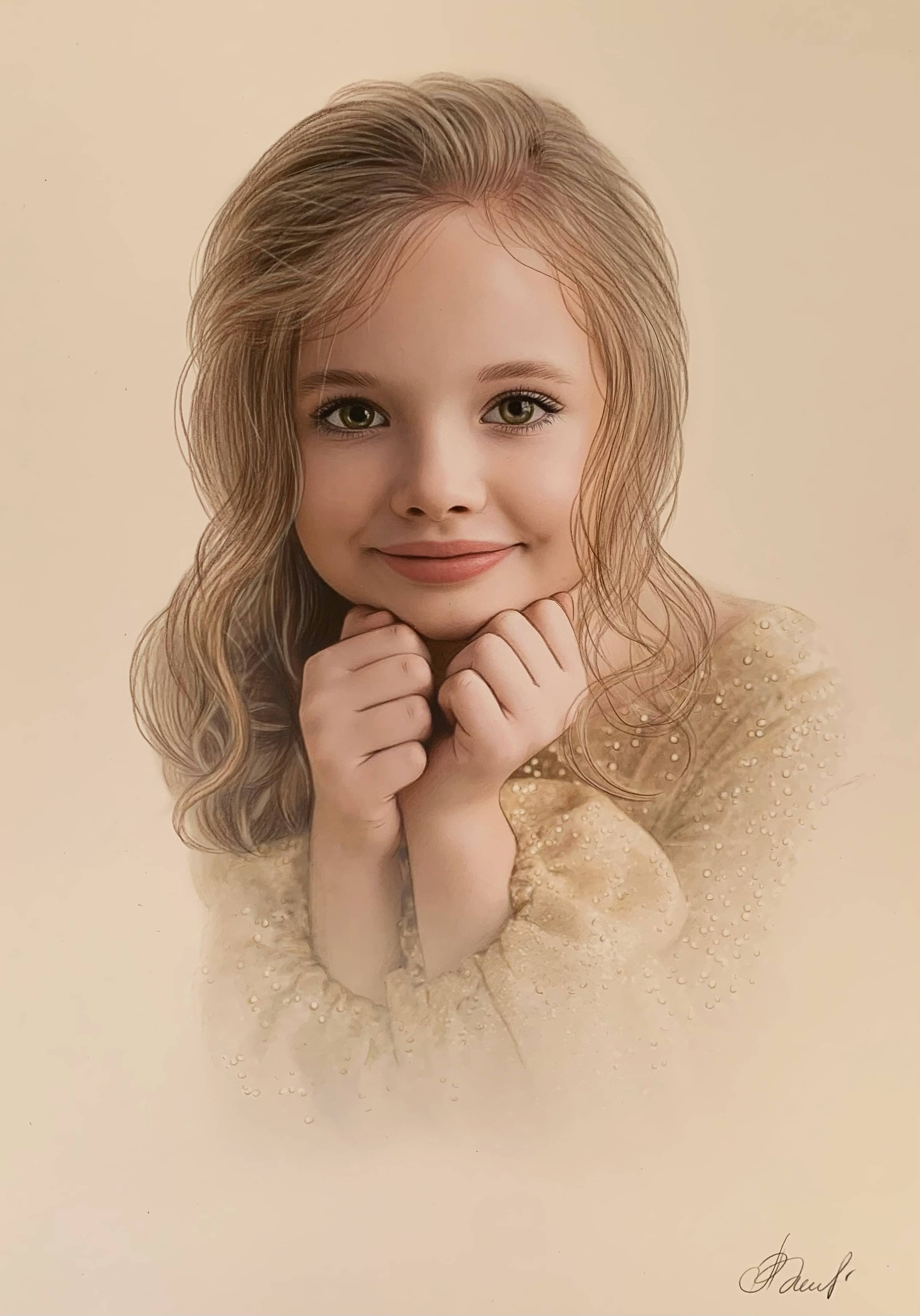 Portrait Drawing No:10 by Alena Litvin » ART GALLERY